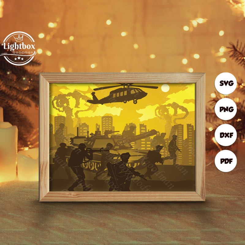 Army Shadow Box - Etsy