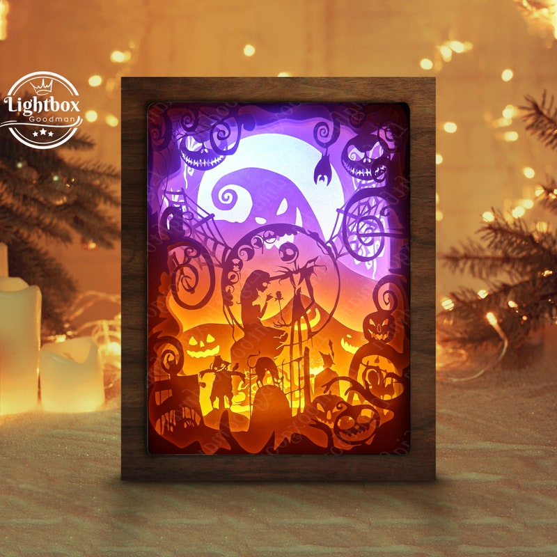 Lighted Shadow Box - Etsy