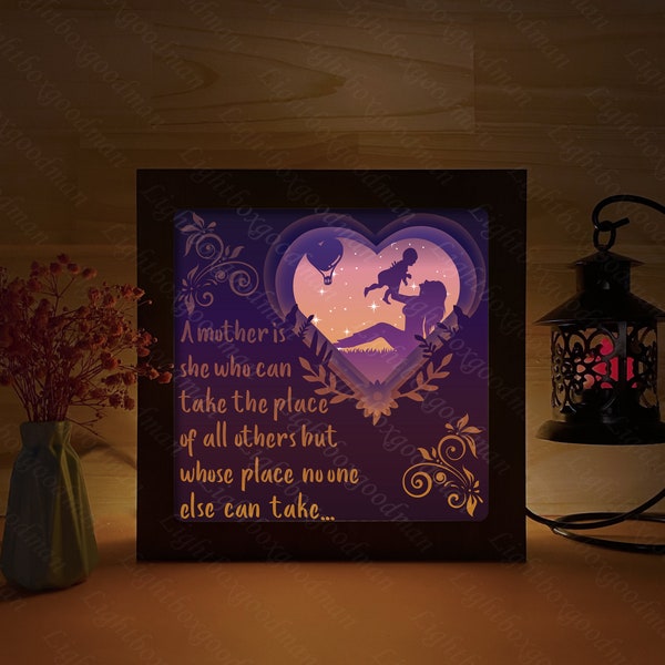 Tractor Cutting Shadow Box - Etsy