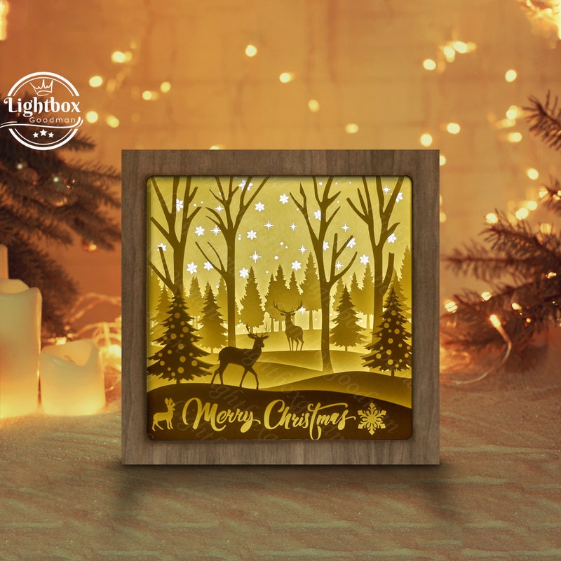 Lighted Shadow Box - Etsy