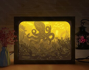Octopus Night Light - Etsy