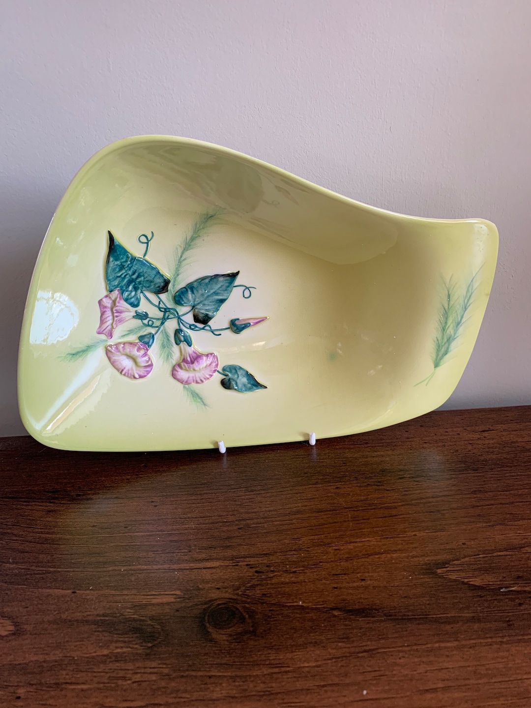 Vintage Carlton Ware Australian Design Hand Painted Green Floral ...