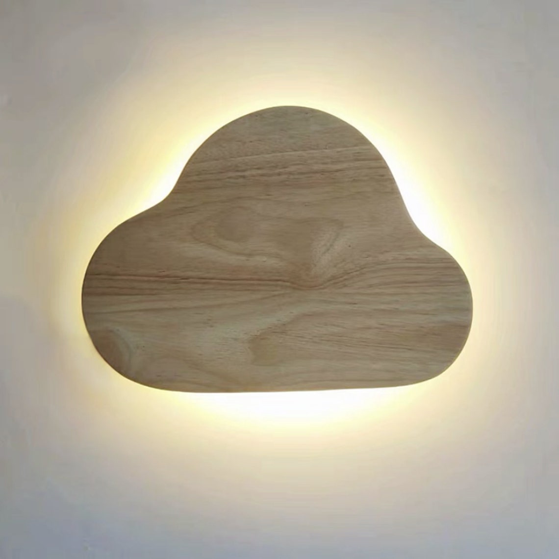 LED Wood Wall Lamp Naturally Pine Wood Lamp Pine Wall - Etsy