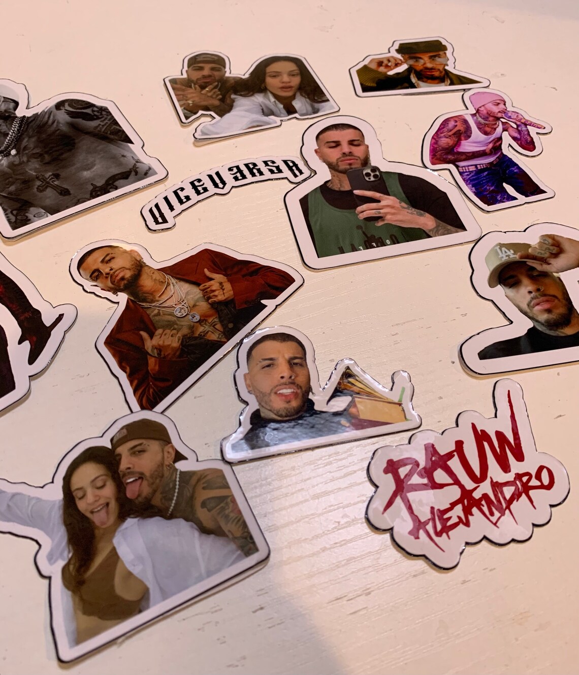 Rauw Alejandro / Sticker / Pack of Stickers / Rauw / Reggaeton - Etsy