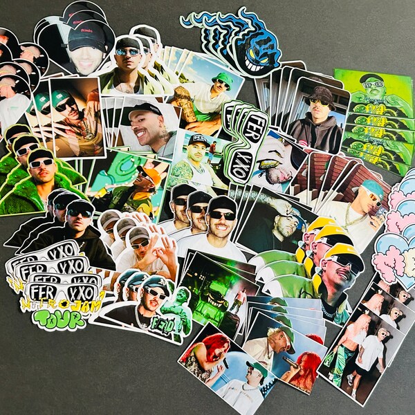 Paper Feid Stickers - Etsy UK