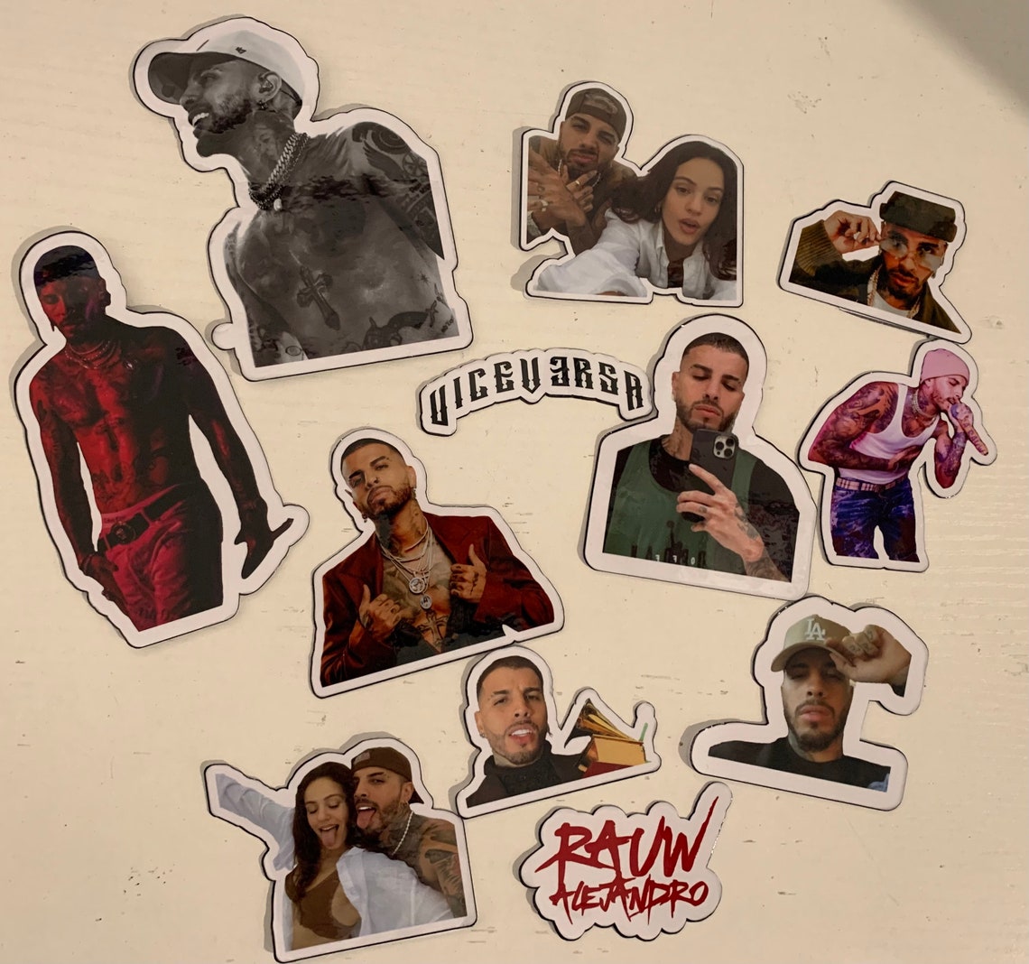 Rauw Alejandro / Sticker / Pack of Stickers / Rauw / Reggaeton - Etsy
