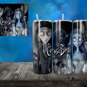 Corpse Bride Cup / Skinny Tumbler Cup / Corps / Halloween / Spooky Cup ...