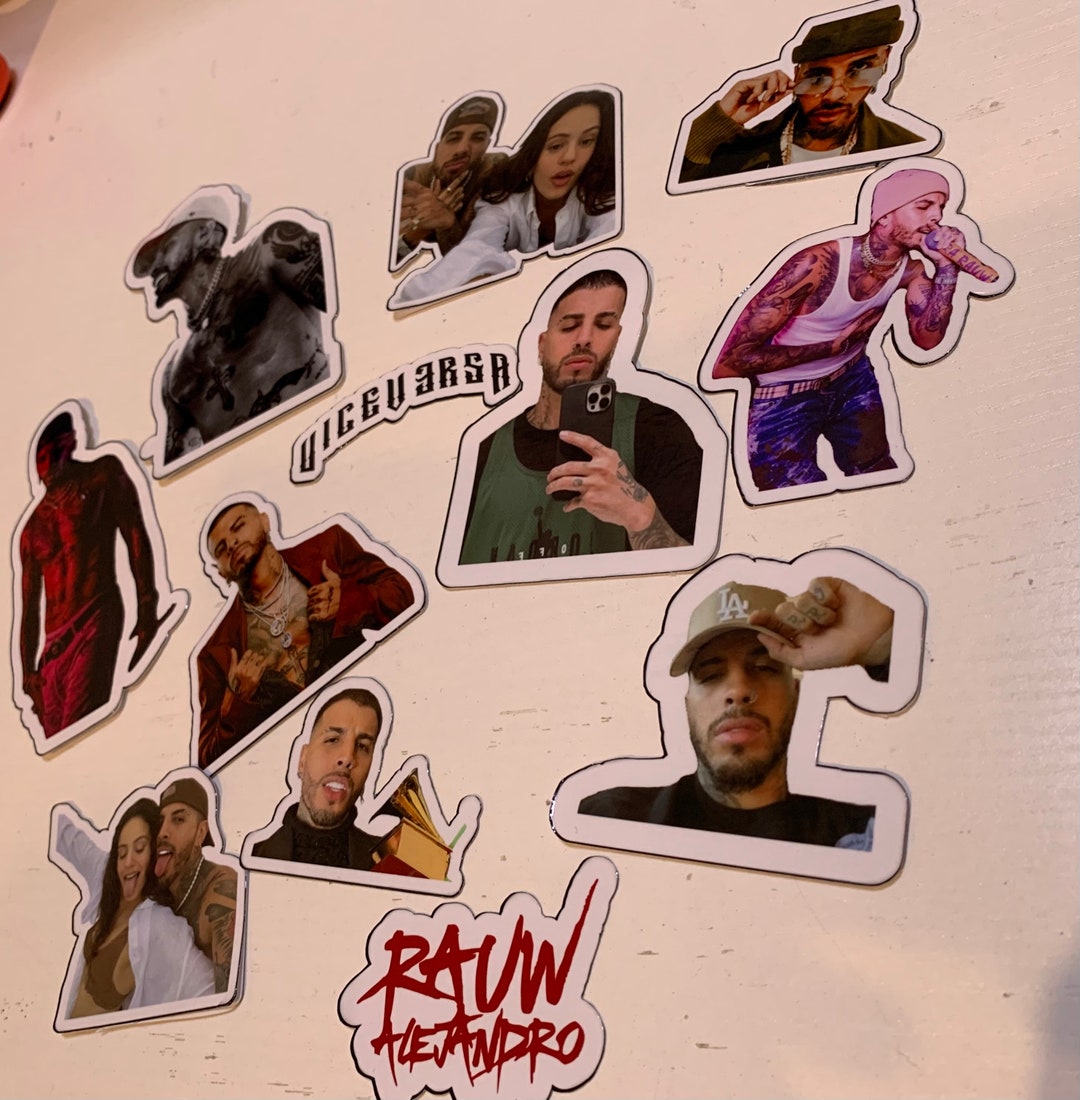 Rauw Alejandro / Sticker / Pack of Stickers / Rauw / Reggaeton / Decals ...