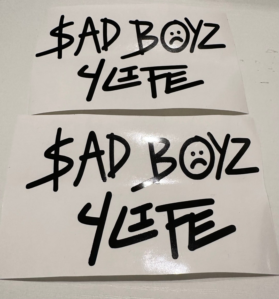 Junior H, Sad Boyz 4 life, pegatina de Sad boyz, calcomanía de coche ...
