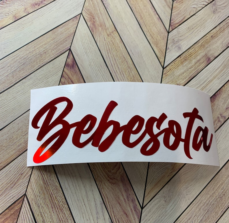 Karol G Bebesota Bebsuki Bebesita Provenza Custom Decal - Etsy