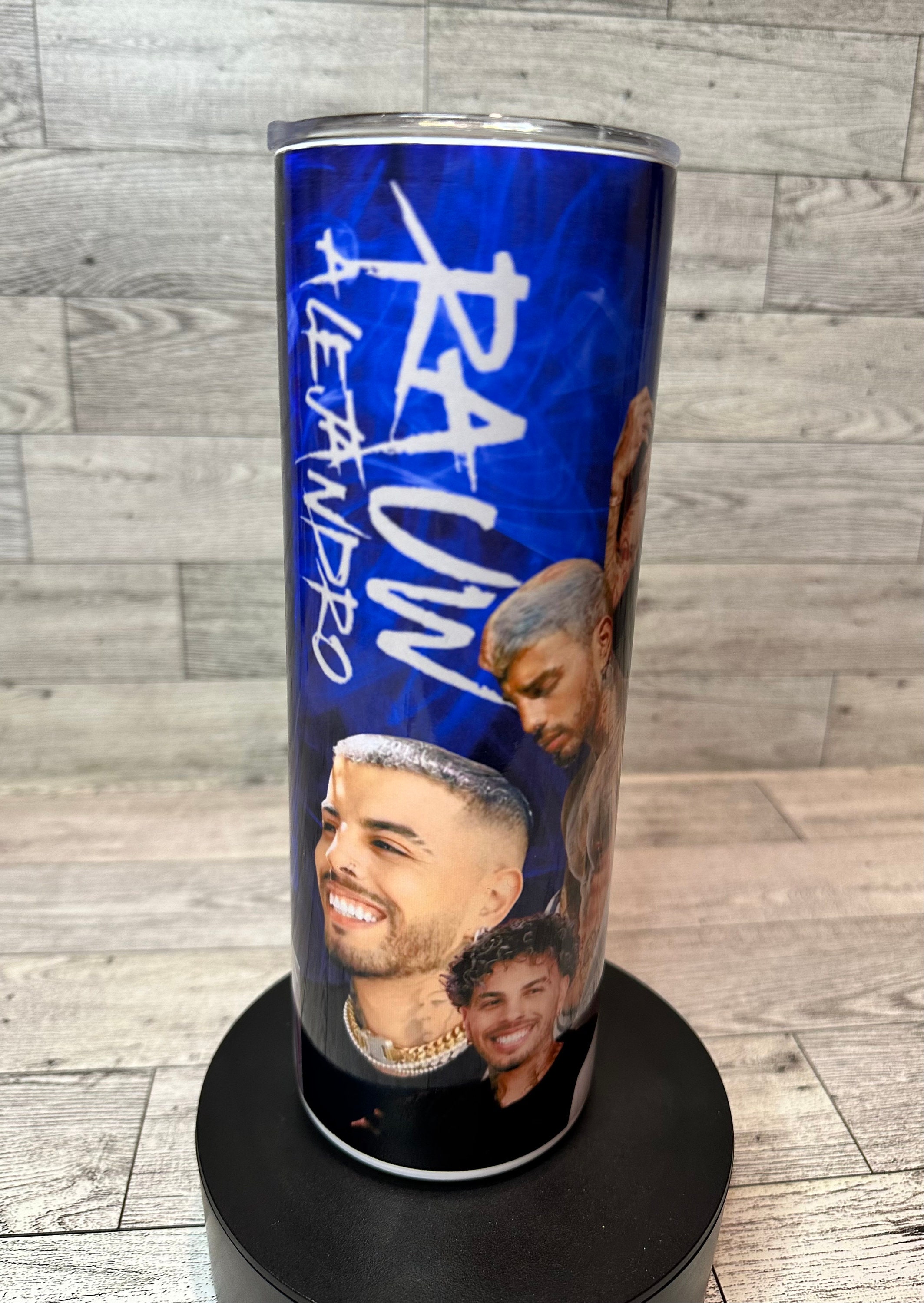 Rauw Alejandro, taza Rauw, vaso, taza fría, taza fría Rauw, zorro, taza ...