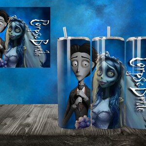 Corpse Bride Cup / Skinny Tumbler Cup / Corps / Halloween / Spooky Cup ...
