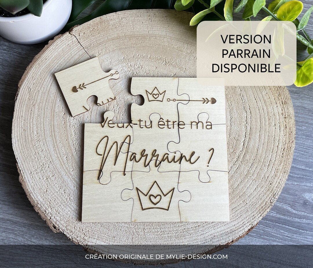 Puzzle Godfather Request Crown - Etsy