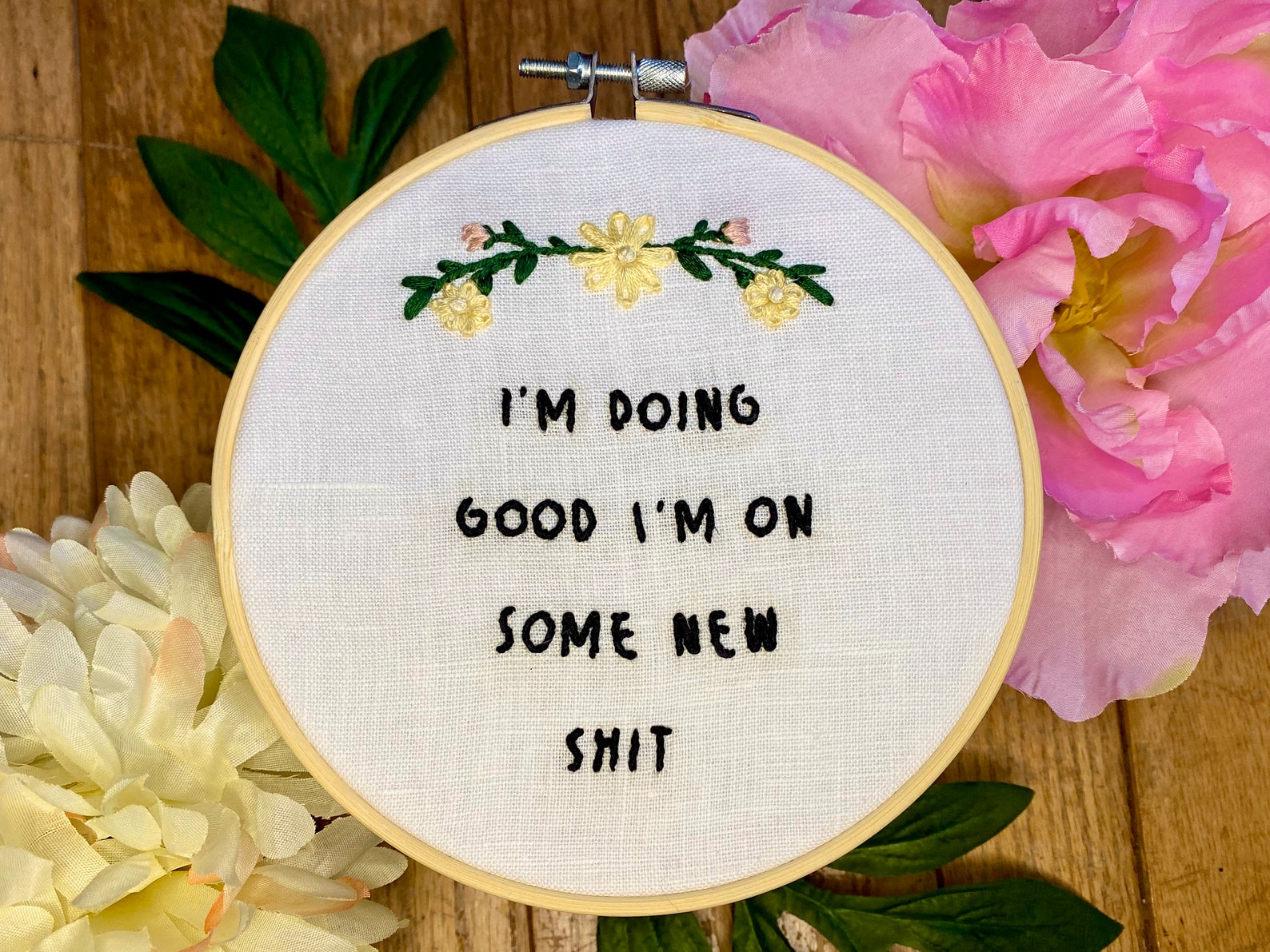 Folklore Taylor Swift Embroidery Design on a Preprinted | Etsy