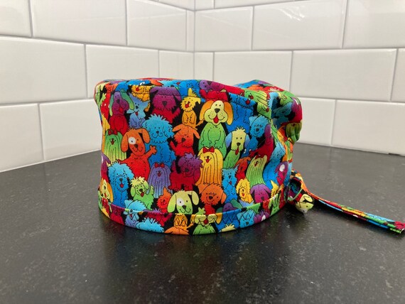 Surgical/scrub Cap Rainbow Dogs ships Within 24 Hrs - Etsy