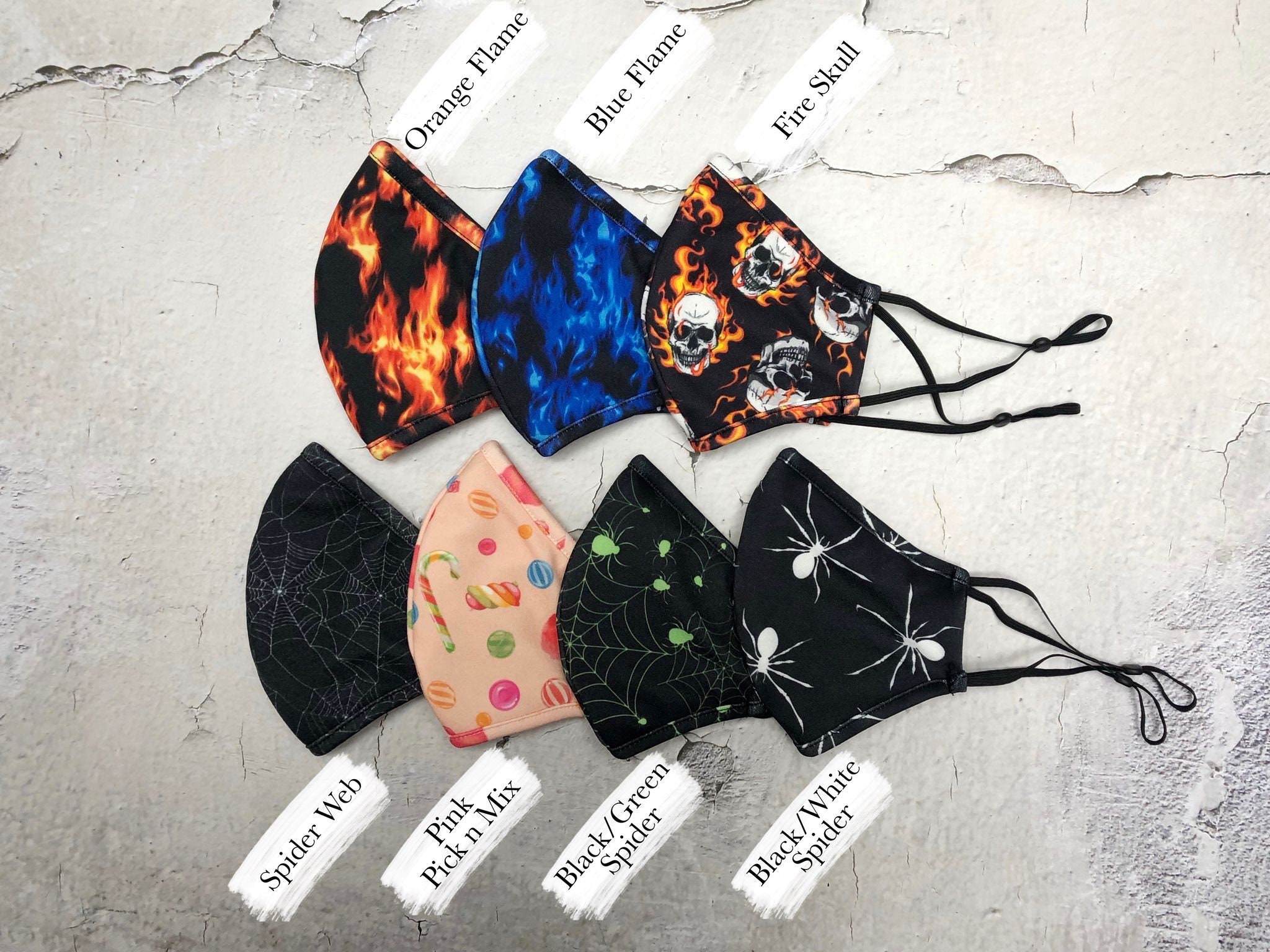 Face Mask TRIPLE LAYER. Made in UK Face Mask. Adjustable | Etsy