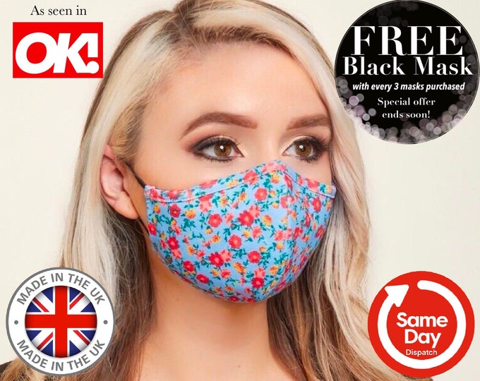 Face Mask FILTER POCKET 5 FREE Filters. Adjustable Face - Etsy