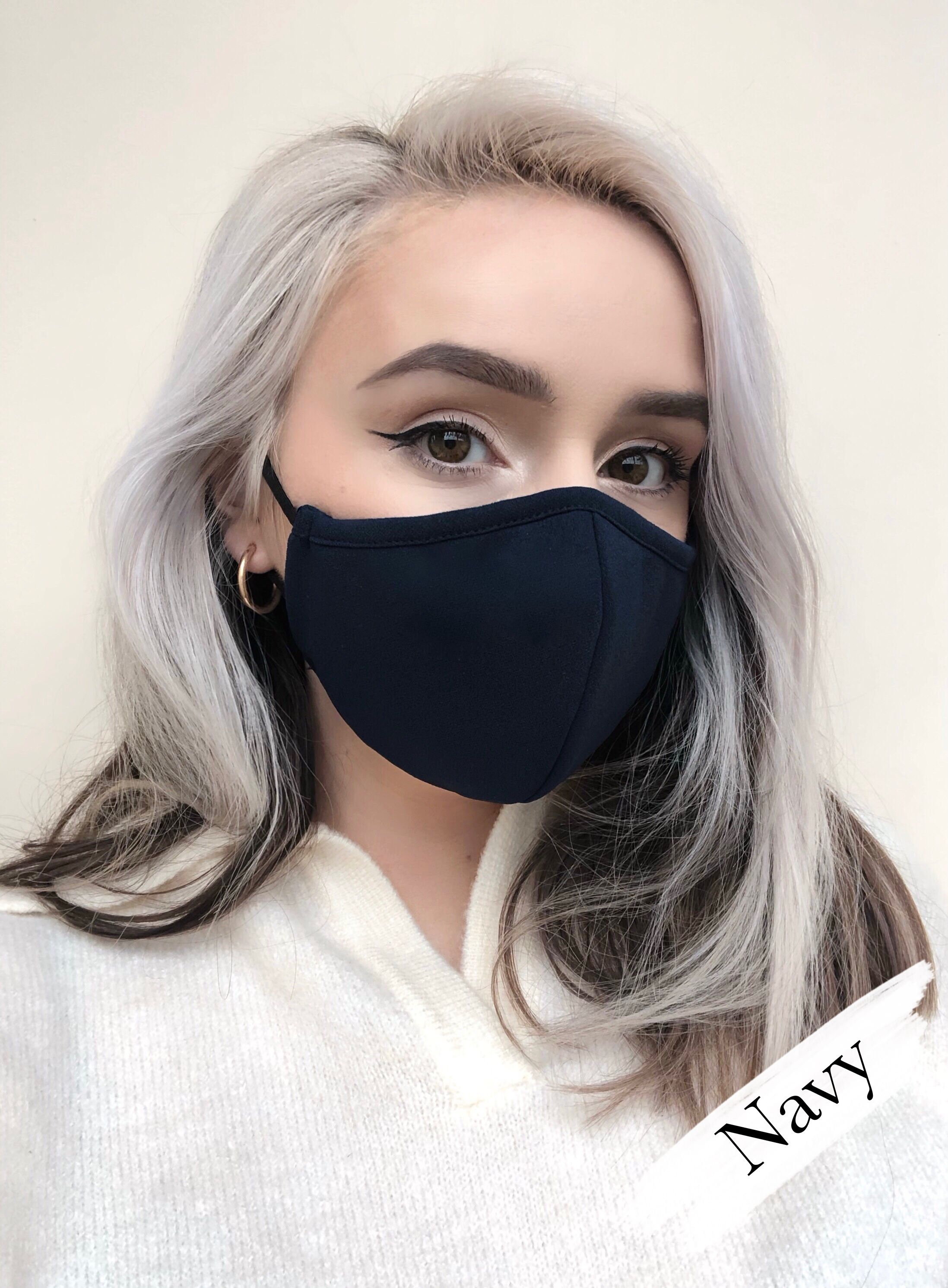 Face Mask TRIPLE LAYER. Made in UK Face Mask. Adjustable | Etsy