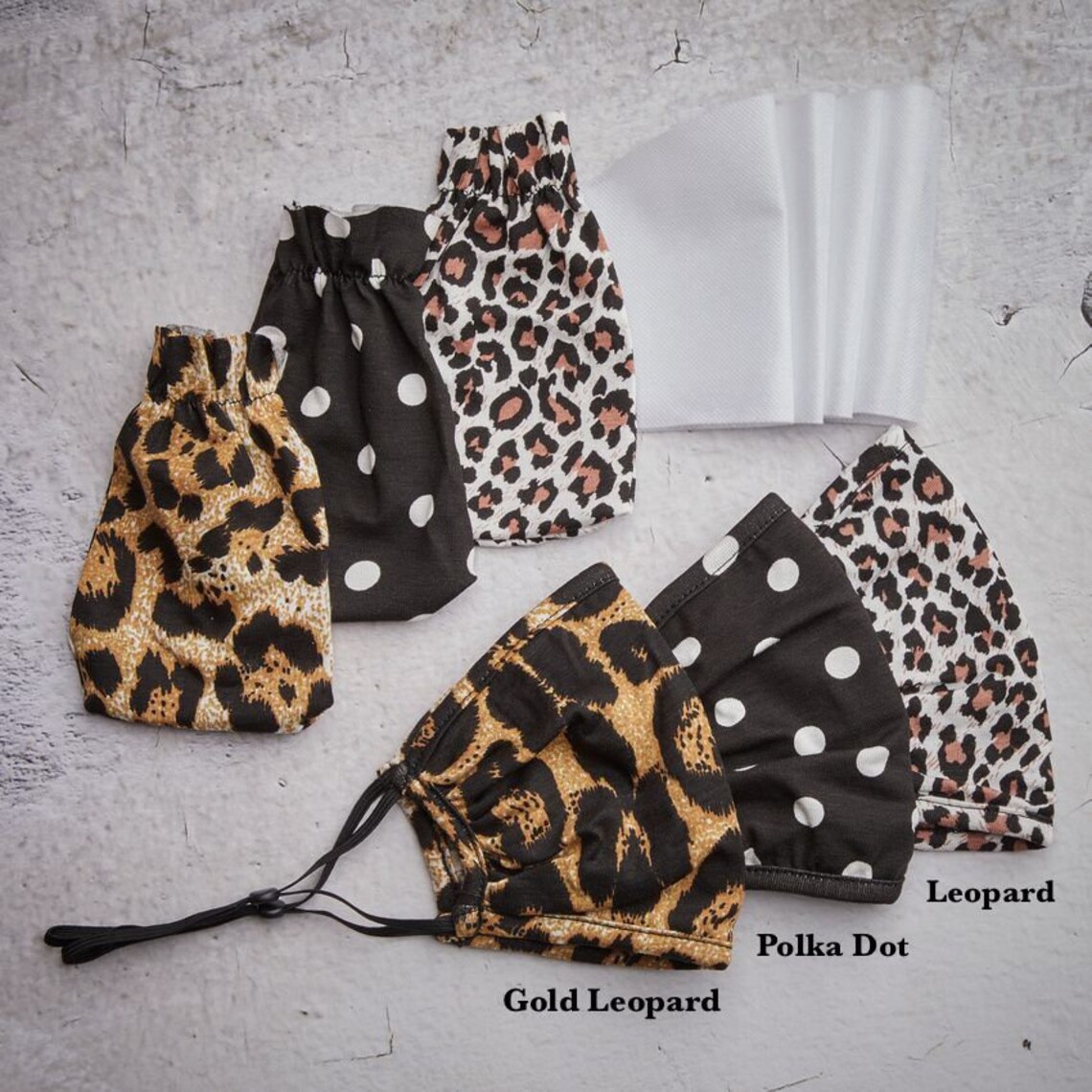 Face Mask FILTER POCKET 5 FREE Filters. Adjustable Face | Etsy