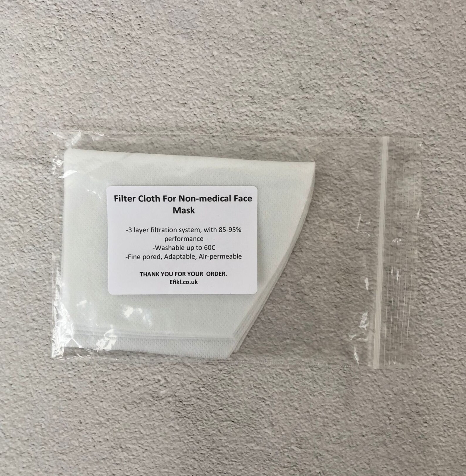 Face Mask FILTER POCKET 5 FREE Filters. Adjustable Face | Etsy