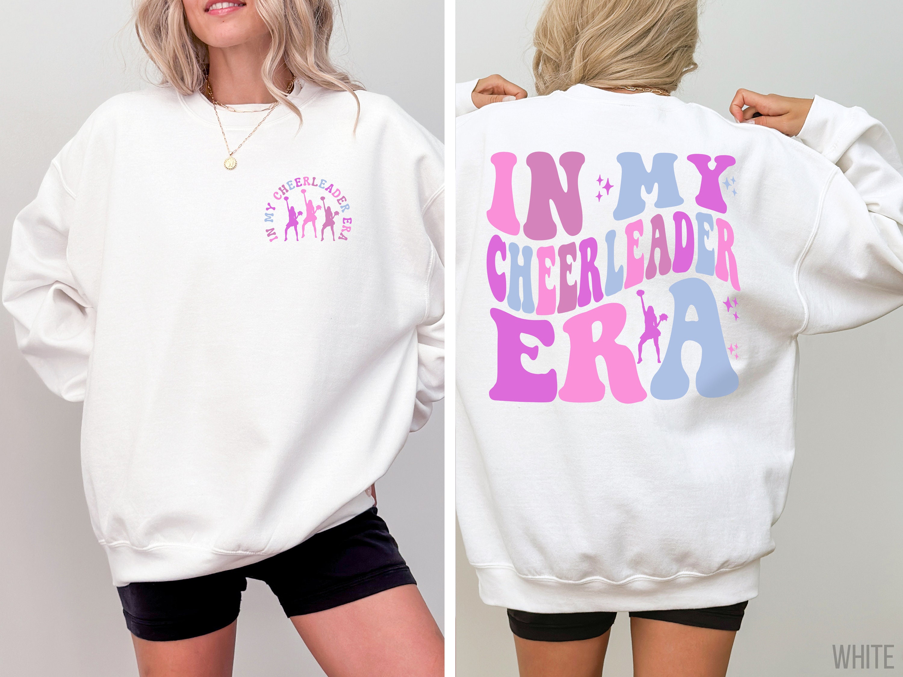 In My Cheerleader Era Sweatshirt, in My Cheer Era Sweater, Cute Cheer ...