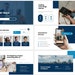 Blue Powerpoint Presentation Template Navy Dark Blue, Clean Business ...