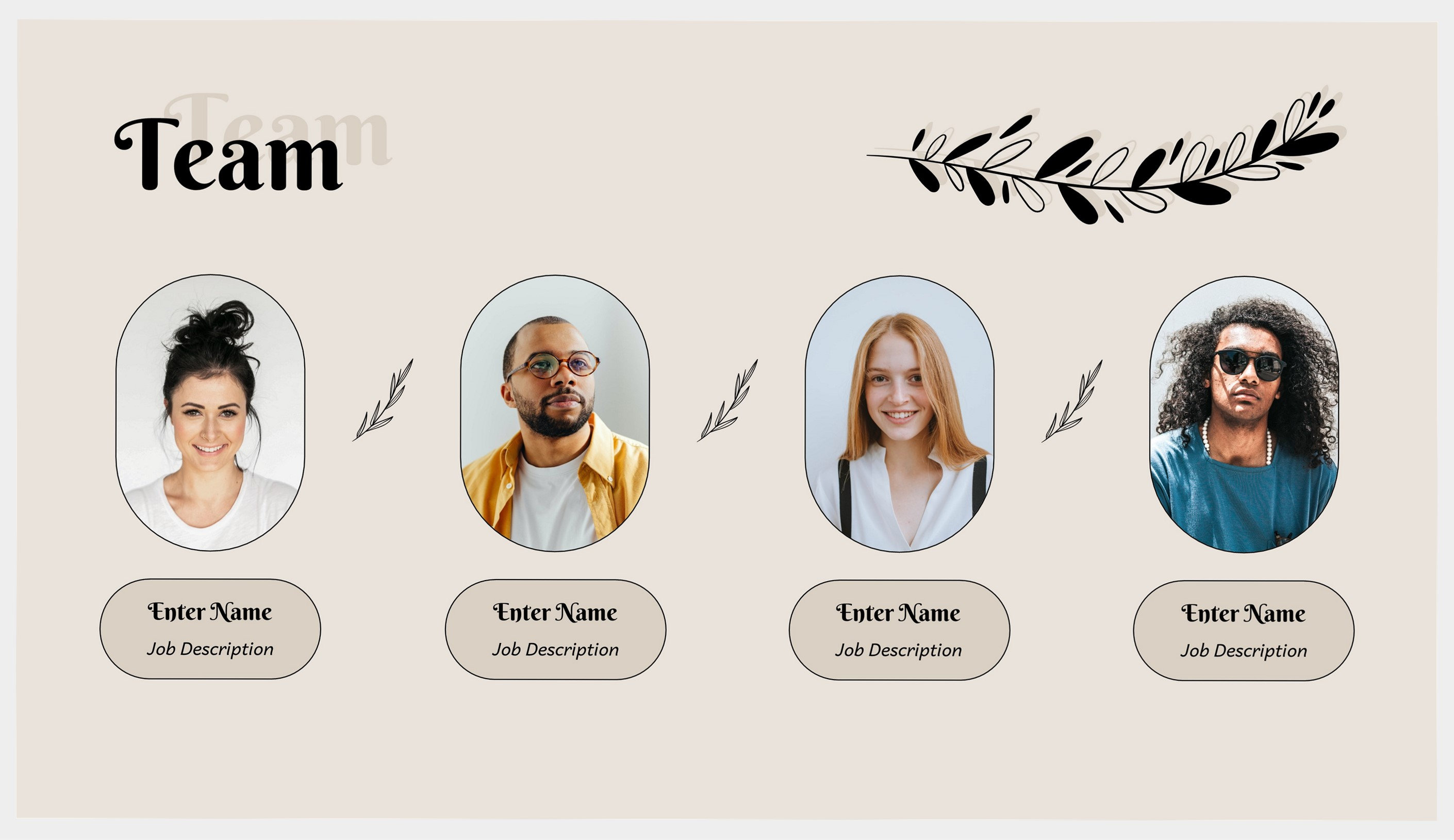 Beige Powerpoint Presentation Template, Minimal Modern Presentation ...