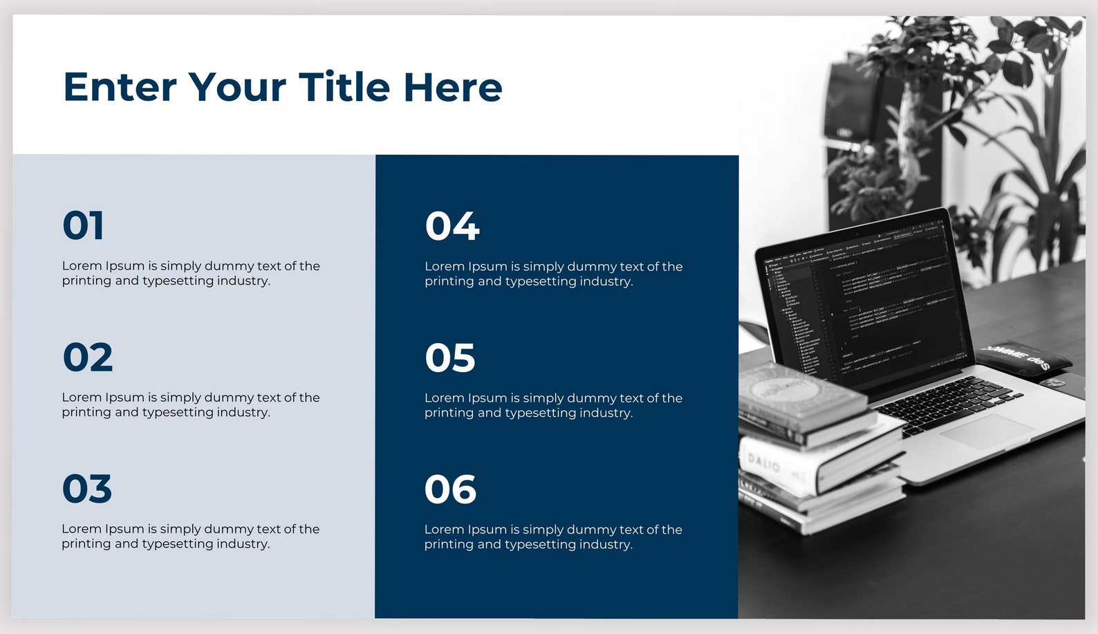 Blue Powerpoint Presentation Template Navy Dark Blue, Clean Business ...