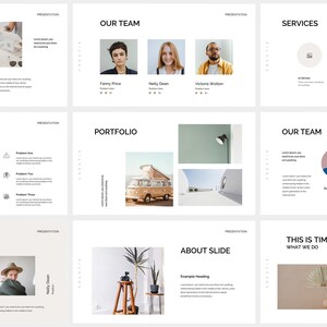 Creative and Modern Magazine Style Powerpoint Presentation Template ...