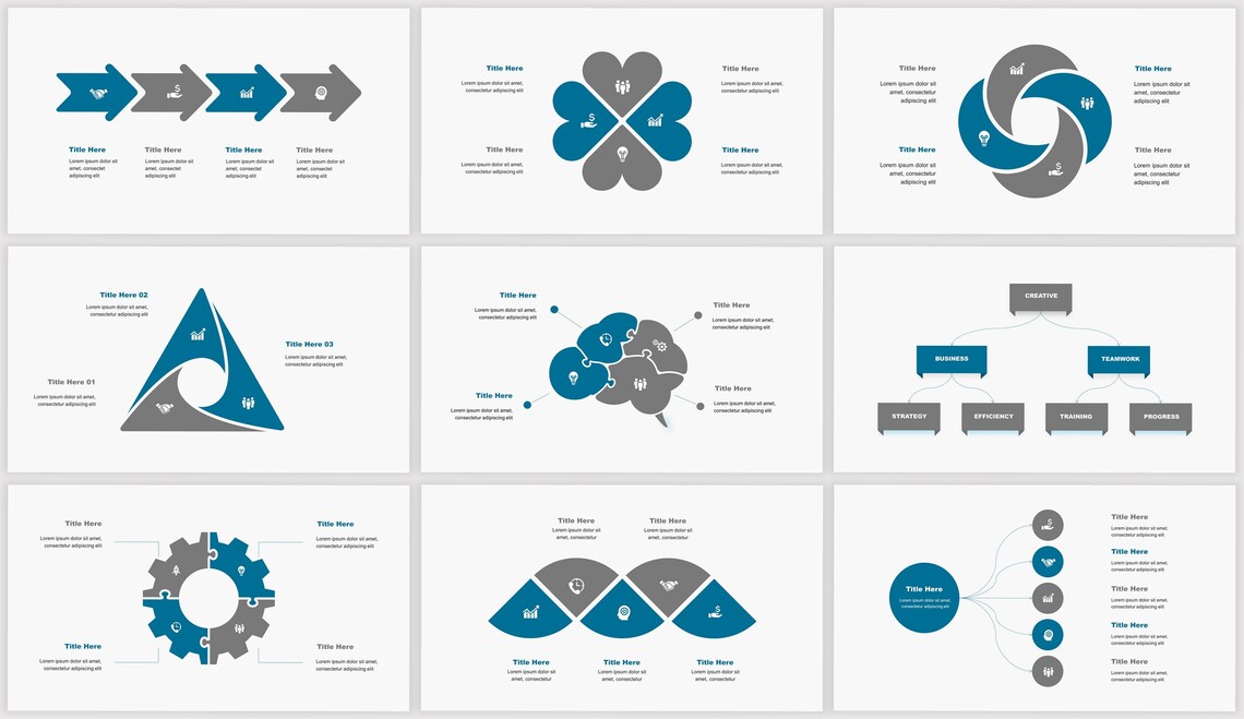 Neumorphic Powerpoint Template, Neumorphism Powerpoint Design, 3D ...