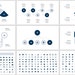 Blue Powerpoint Presentation Template Navy Dark Blue Clean - Etsy