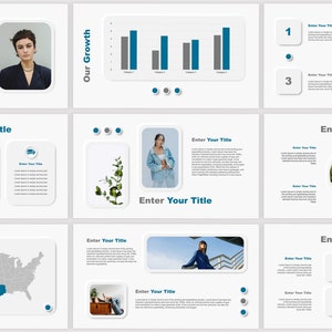 Neumorphic Powerpoint Template, Neumorphism Powerpoint Design, 3D ...
