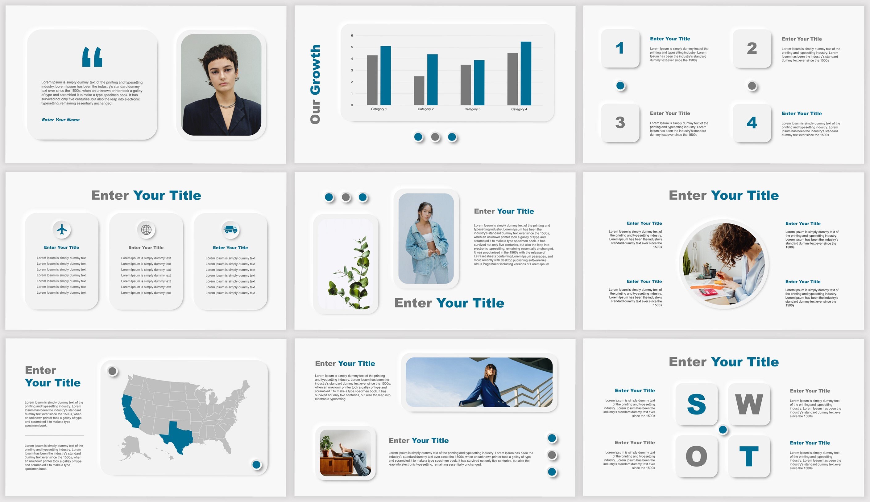 Neumorphic Powerpoint Template, Neumorphism Powerpoint Design, 3D ...