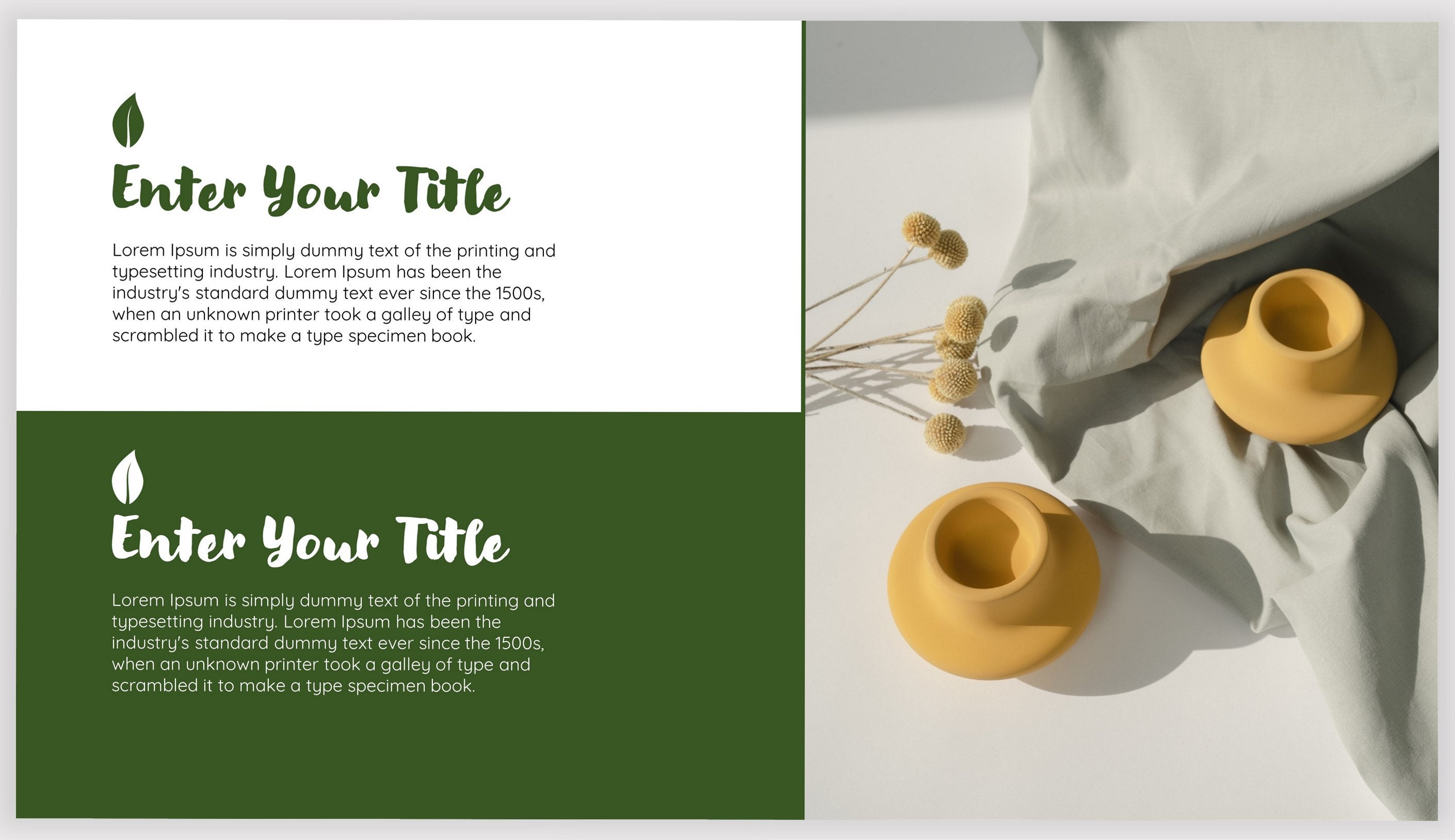 Green Powerpoint Presentation Template, Magazine Style Editable ...