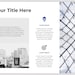 Blue and Black Powerpoint Presentation Template, Clean Business Pitch ...