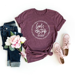 Girl's Trip 2023 Shirts girls Trip Shirts best Friends Shirts Besties Shirts Funny Girls Trip ...
