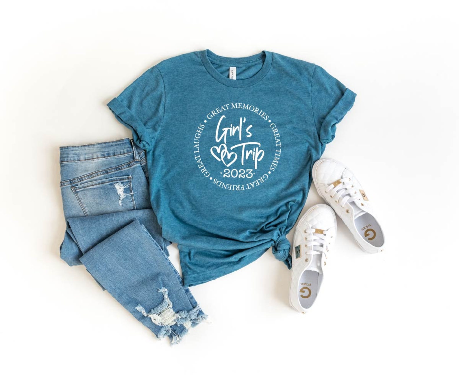 Girl's Trip 2023 Shirts girls Trip Shirts best Friends - Etsy
