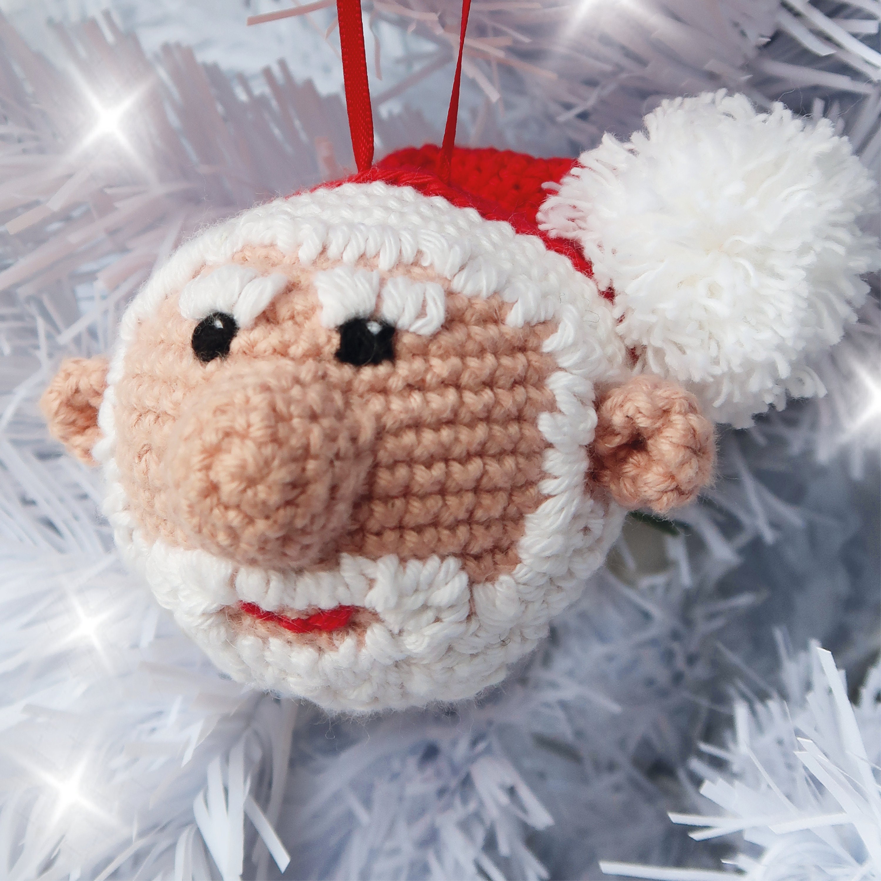 Crochet Pattern Bundle Festive Friends Christmas Bauble Set: - Etsy