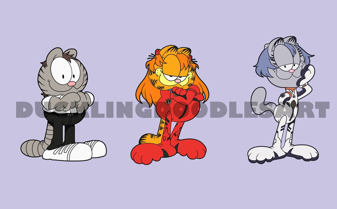 Neon Genesis Parody Vinyl Stickers - Etsy