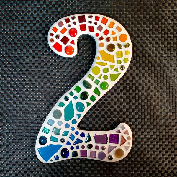 Number 2 Mosaic - Etsy