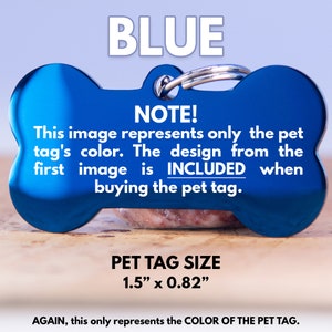 Dog Tag - Dog ID Tag - Collartag - Personalized Stainless Steel Pet ID ...