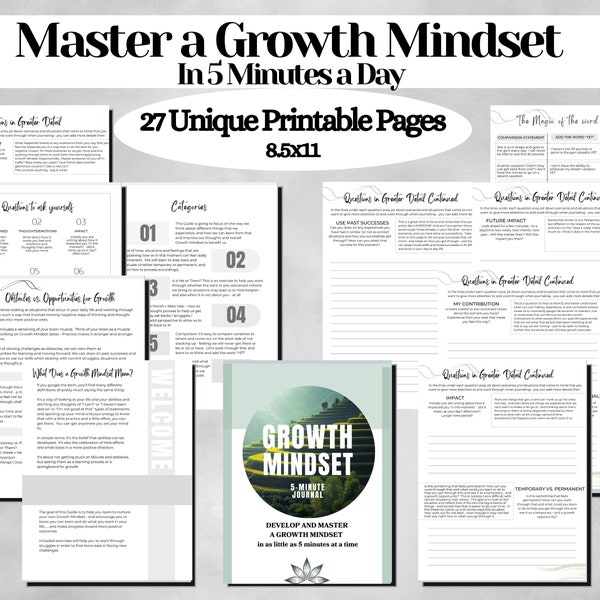 Growth Mindset - Etsy