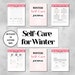 Self-care Planner Printable, Self-love Journal, Mental Health Worksheet ...