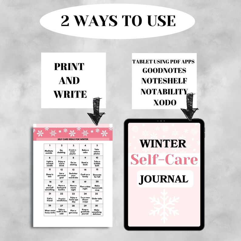 Self-care Planner Printable, Self-love Journal, Mental Health Worksheet ...