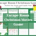 Christmas Escape Room Game, DIY Printable Game Kit for Kids, the Great ...