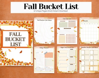 Fall Vision Board - Etsy
