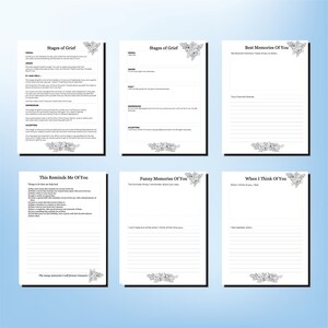 Grief Journal, Healing Therapy, Memory Keeper, Stages of Grief, Happy ...