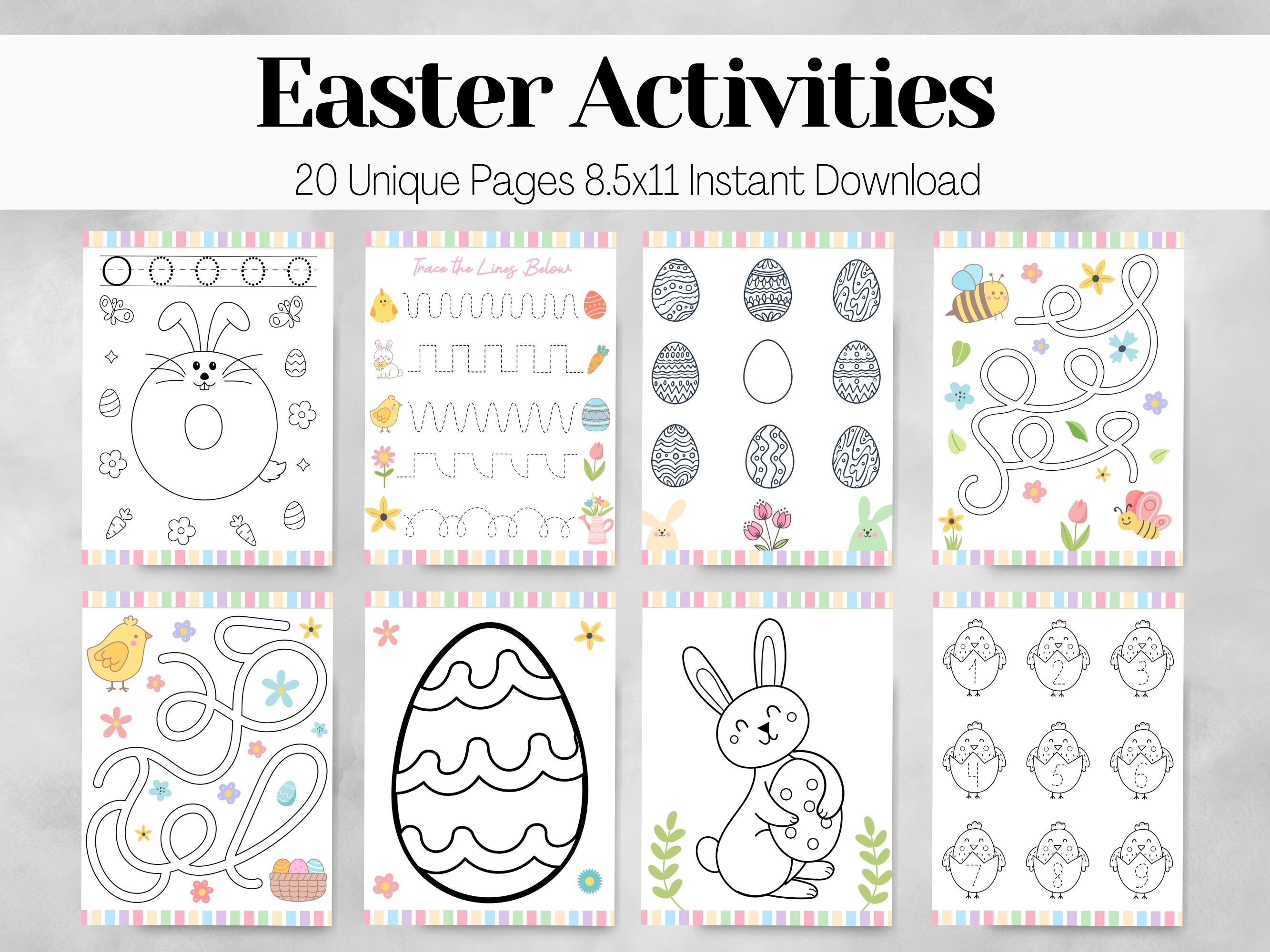 Printable Easter Activity Sheets, Fun Easter Activities for Kids ...