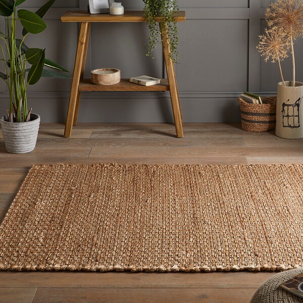 Jute Rug - Etsy UK