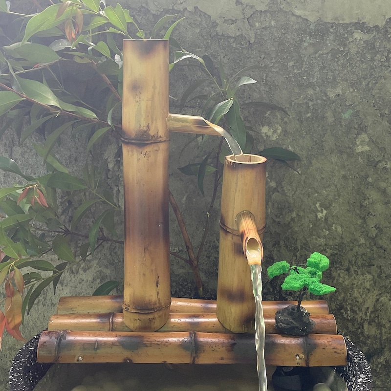 Bamboo Water Fountains Outdoor - Etsy